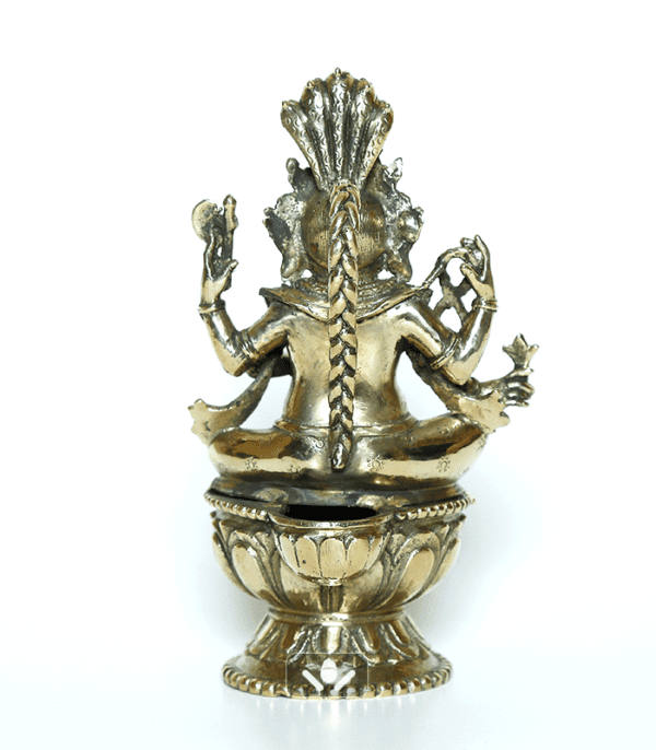 Brass Ganesh Sukunda - Traditional Oil Lamp - Swodeshi